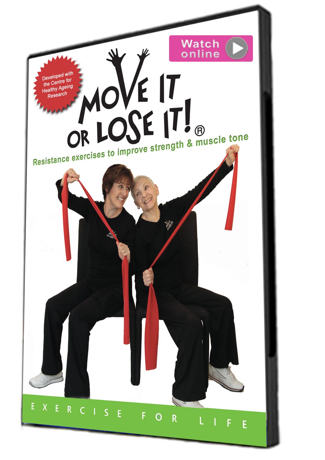 Move it or Lose it Routine 3 DVD rental | Move It Or Lose It